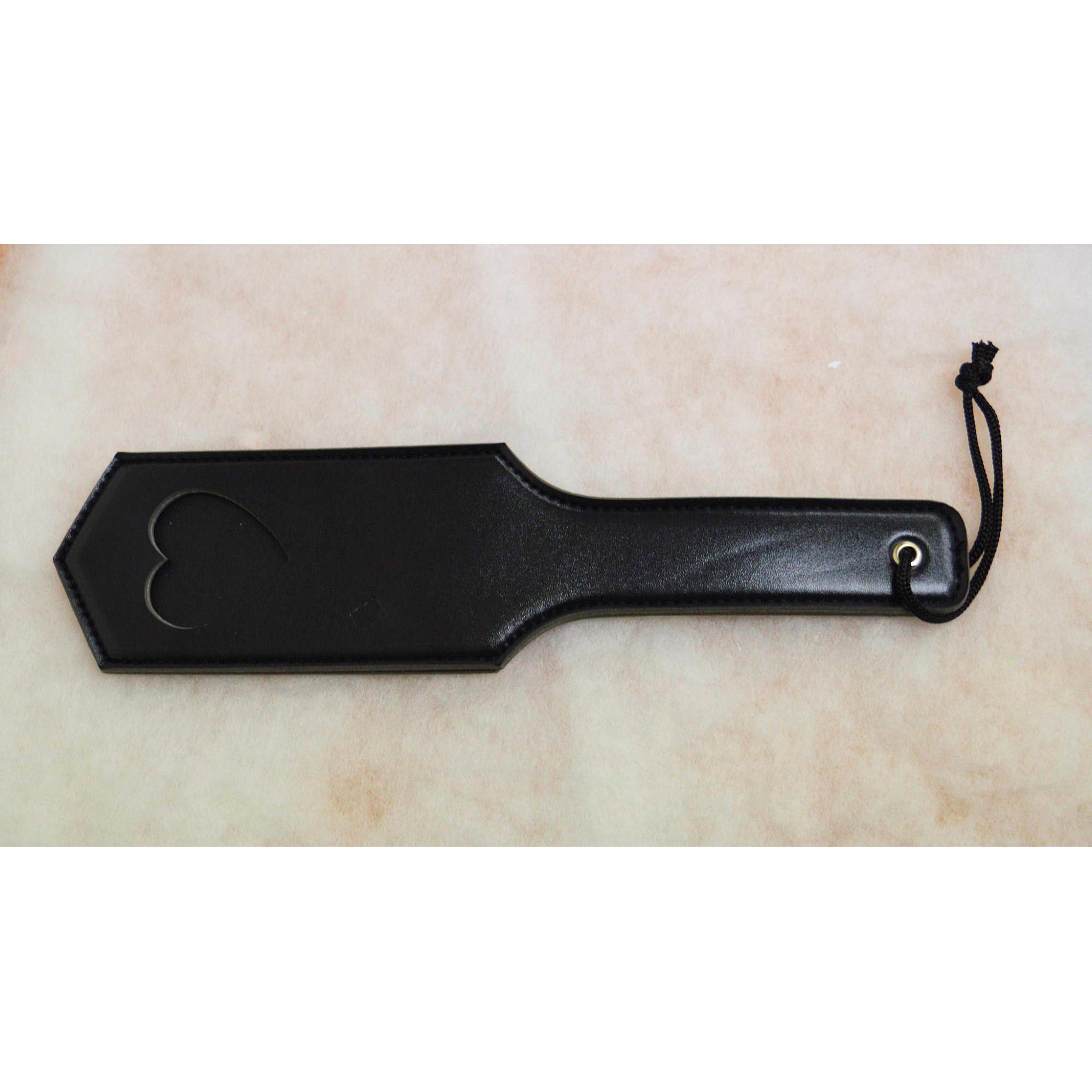 "LOVE" Slapper Paddle. Vegan Leather.