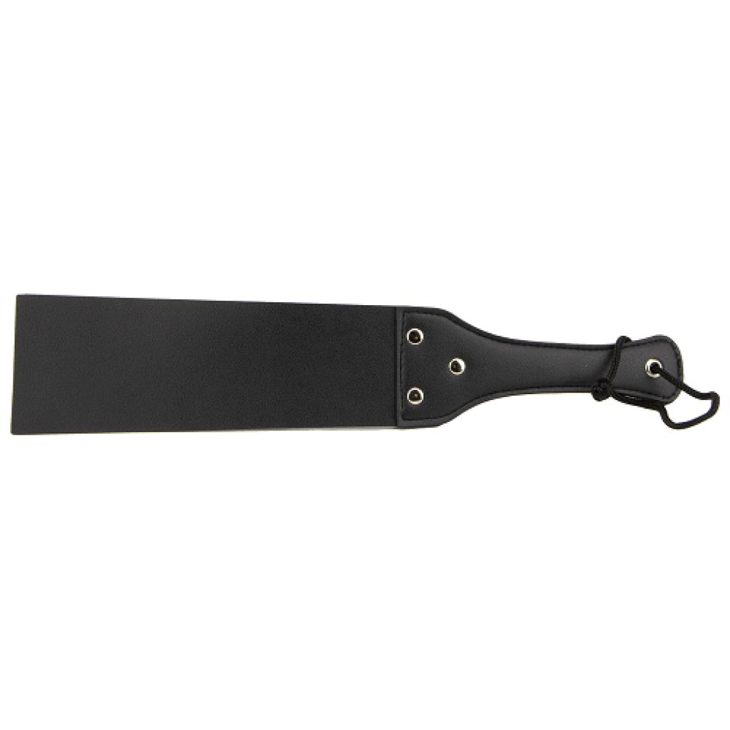 2 strap spanking paddle, vegan leather